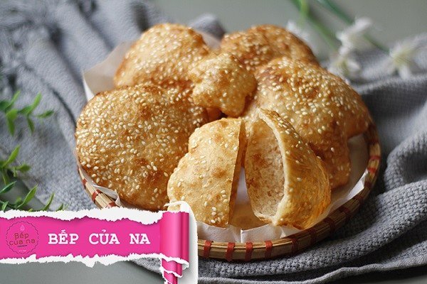Cách làm bánh tiêu đơn giản bằng bột mì đa dụng - Bếp Của Na. - Hẻm Radio